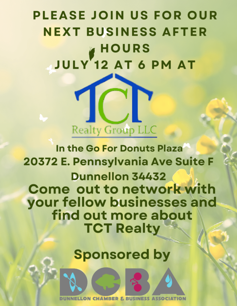 Events from August 27 – December 6 – DCBA